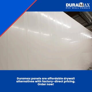 PVC Panels: A Smarter, Lightweight Drywall Alternative | PDF