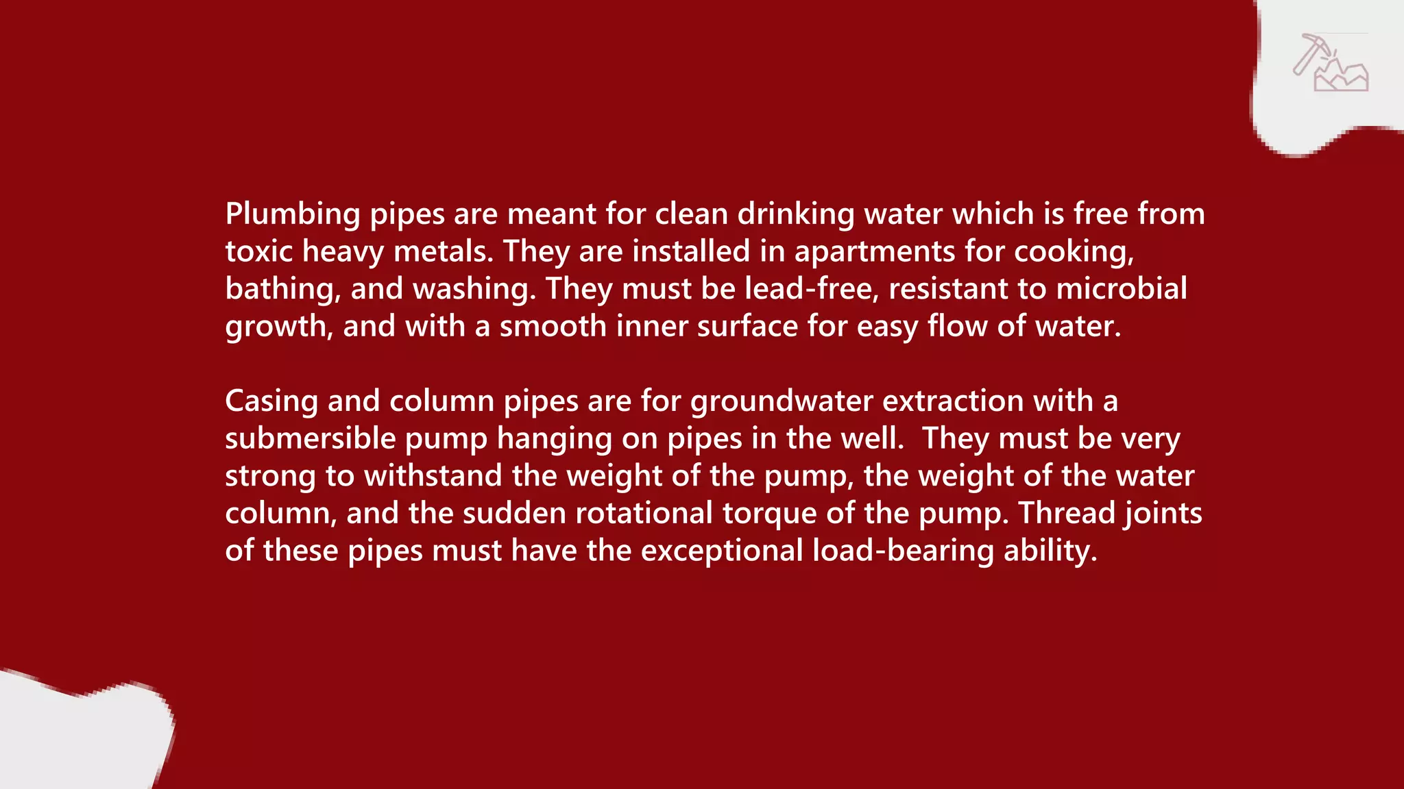 PVC Pipe Use in Water Management System.pptx