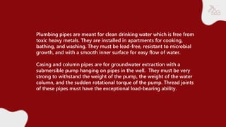 PVC Pipe Use in Water Management System.pptx