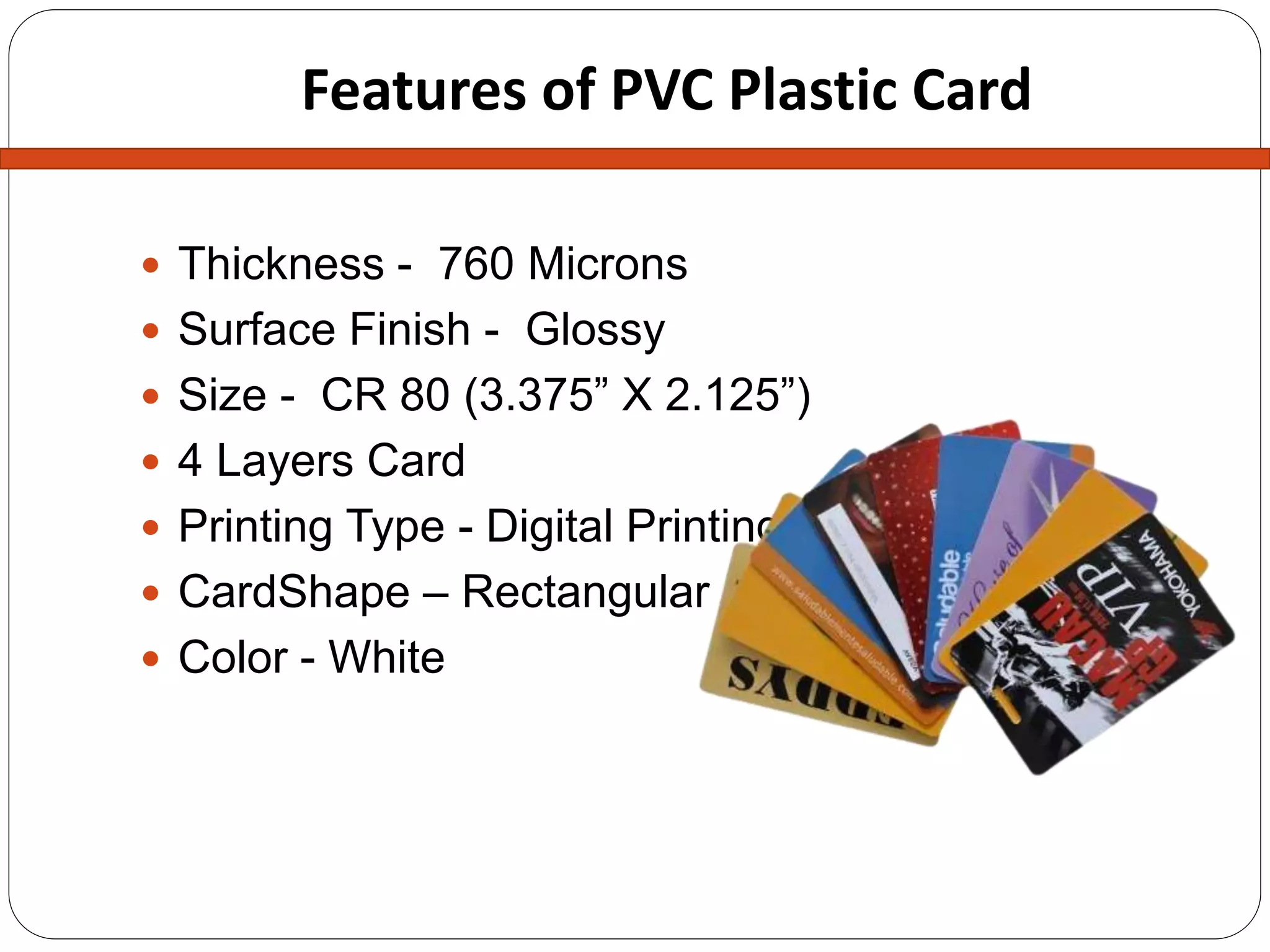 PVC Plastic Card.pptx | Credit Cards | Personal Debt