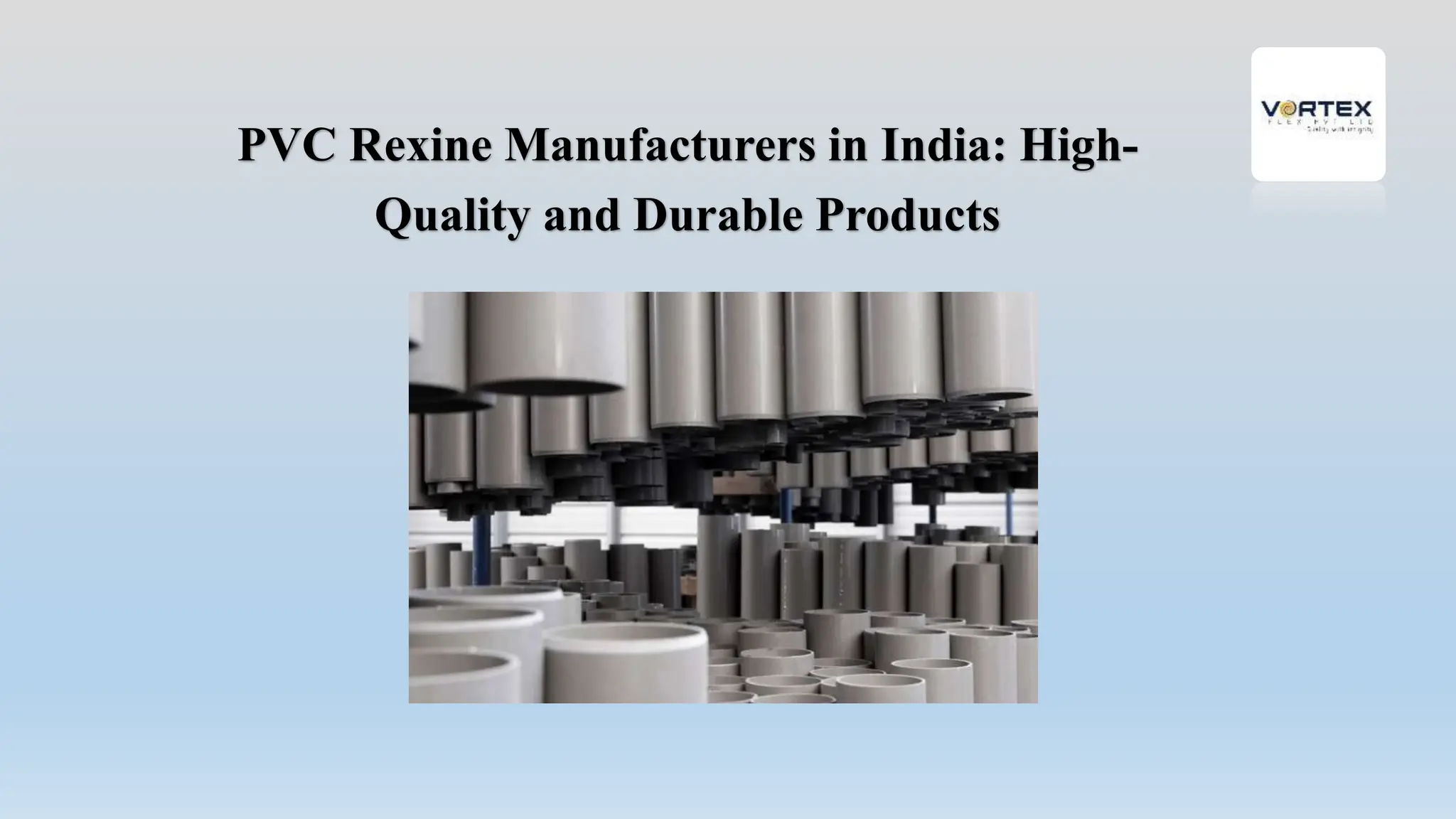 PVC Rexine Manufacturers in India- High-Quality and Durable Products.pptx