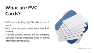 PVC Smart Card- A Comprehensive Guide, UHF/HF/Mifare/NFC Card | PDF
