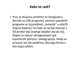 Pvc stolarija iz 3d stampaca | PPT