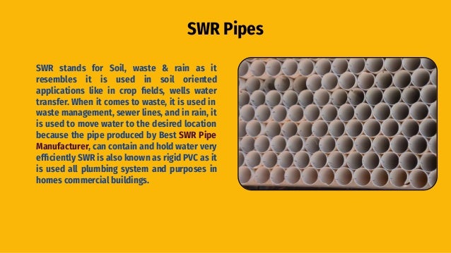 PVC, UPVC and CPVC Pipe Manufacturers in Delhi - TSL Tirupati | PPT