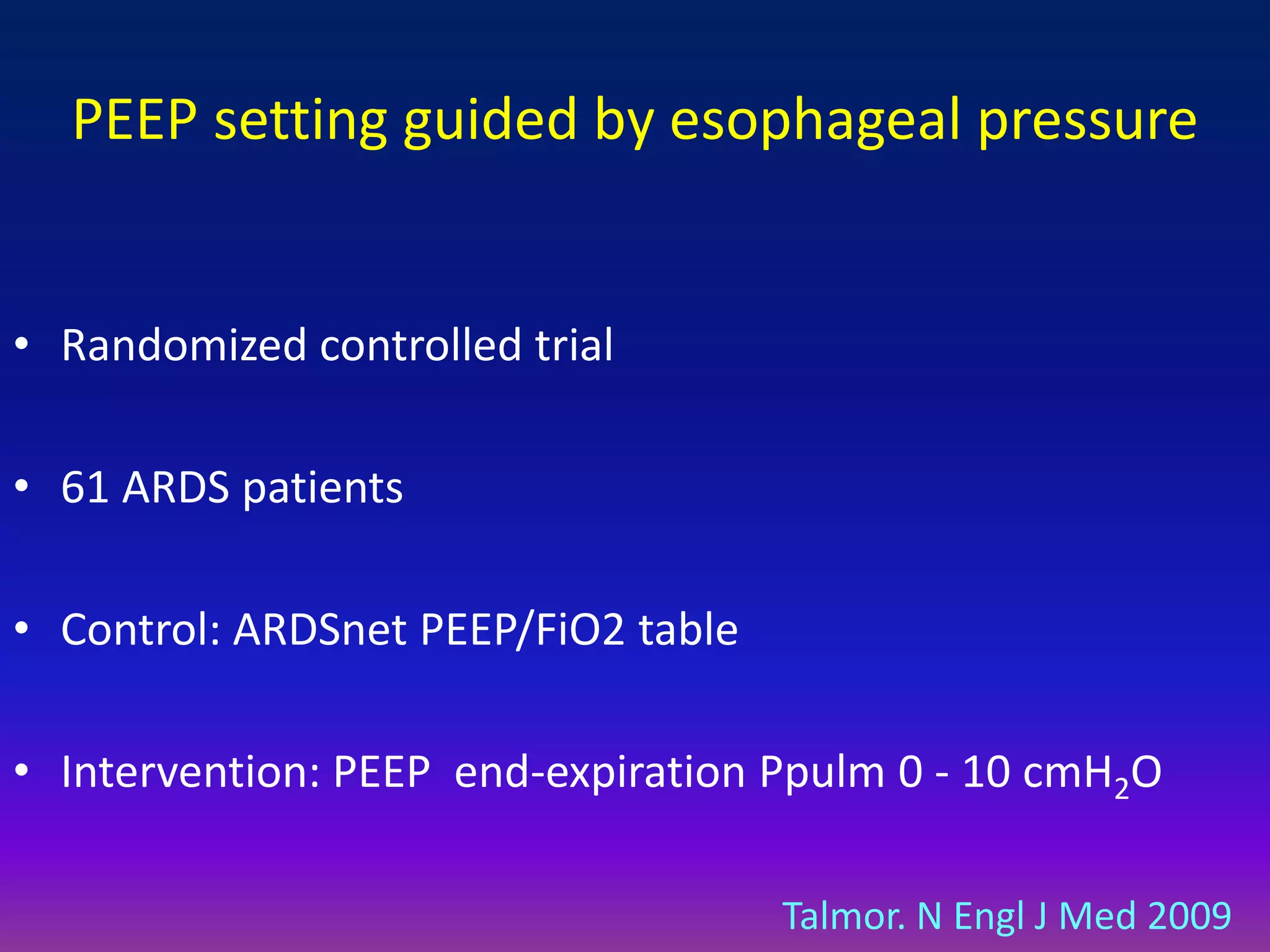 PV Curve and Lung Recruitment | PPTX