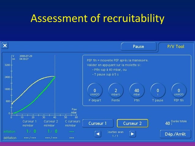 PV Curve and Lung Recruitment | PPTX | Lung and Respiratory Health ...