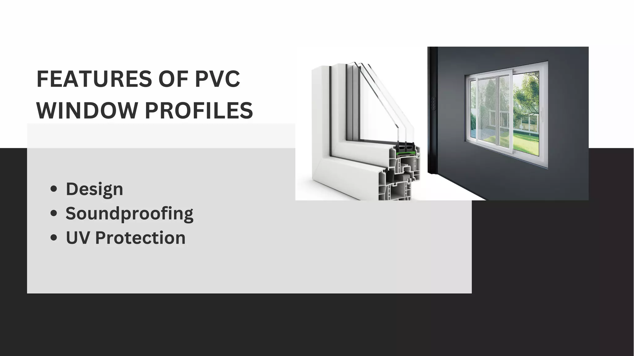 PVC Window Profiles: Benefits, Features, and Applications | PDF