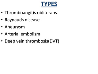 PVD | PPTX | Heart and Cardiovascular Diseases | Diseases and Conditions