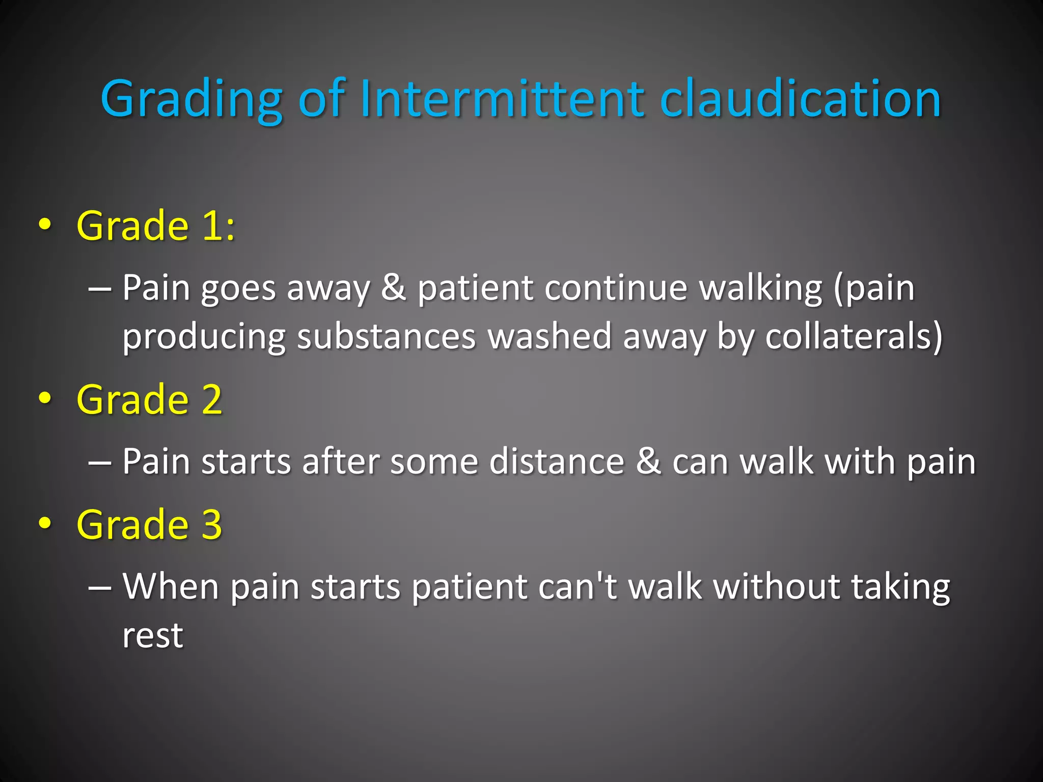 peripheral vascular disease | PPTX