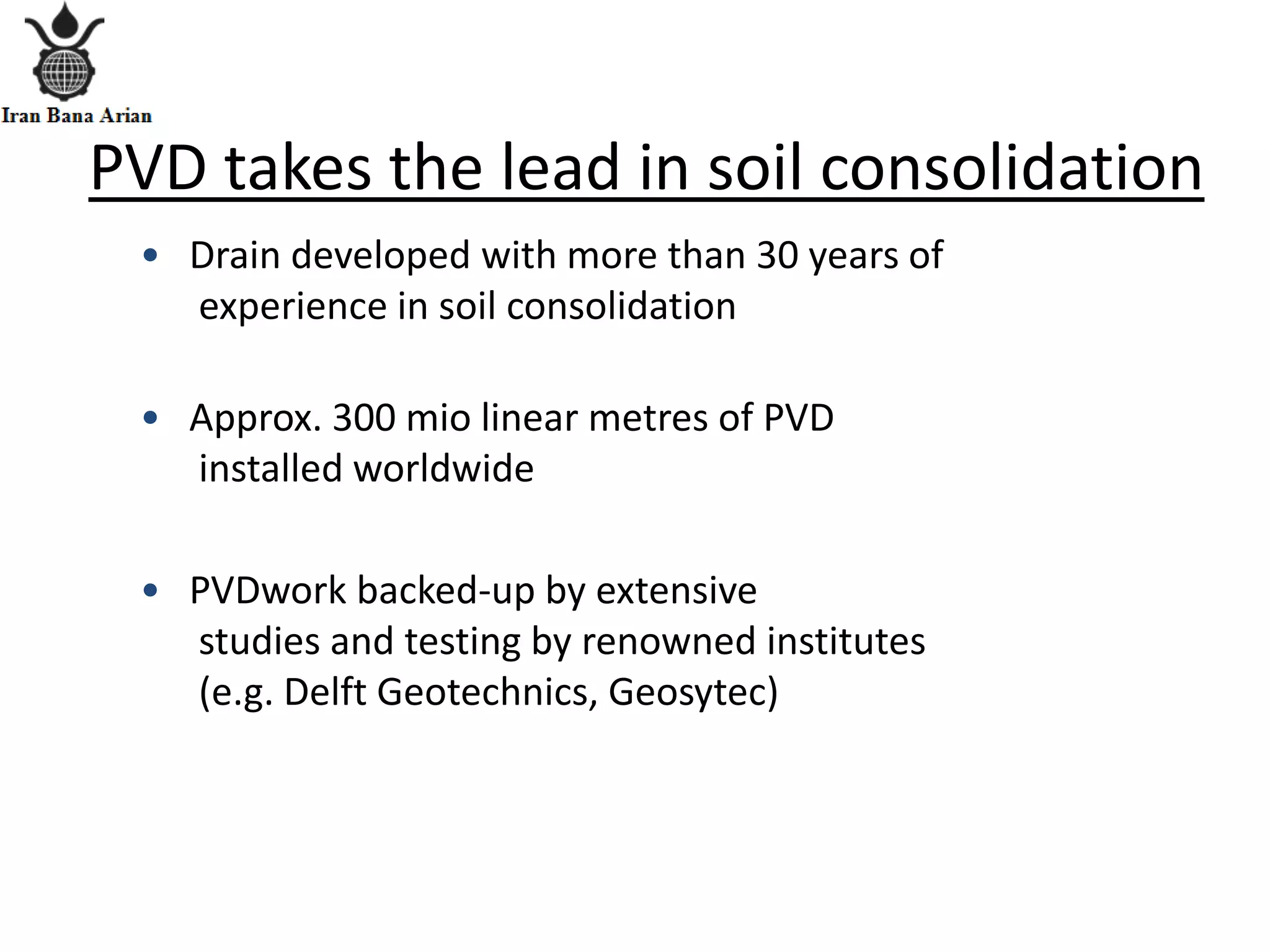 PVD Prefabricated Vertical Drain.ppt