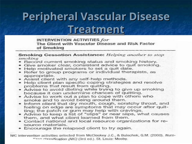 PVD peripheral vascular disease management.ppt