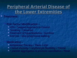 PVD peripheral vascular disease management.ppt