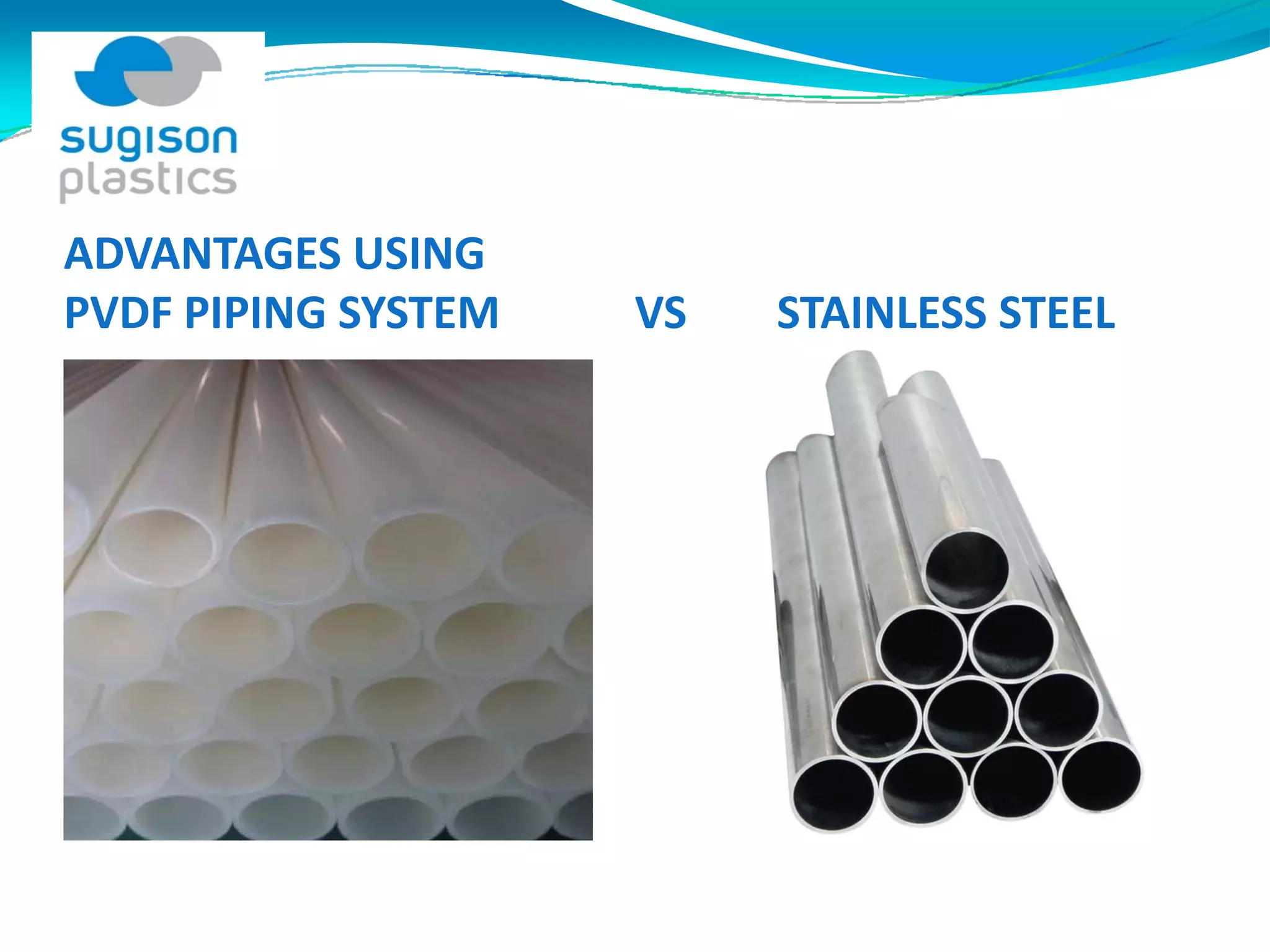 Pvdf piping system vs stainless steel | PDF