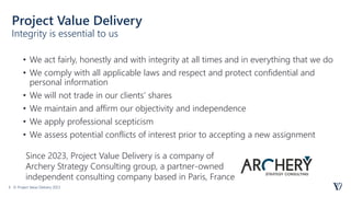 Project Value Delivery methodology and interventions | PDF