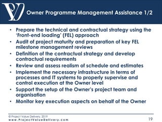 Project Value Delivery methodology and interventions | PPT