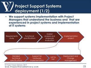 Project Value Delivery methodology and interventions | PPT
