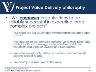 Project Value Delivery methodology and interventions | PPT