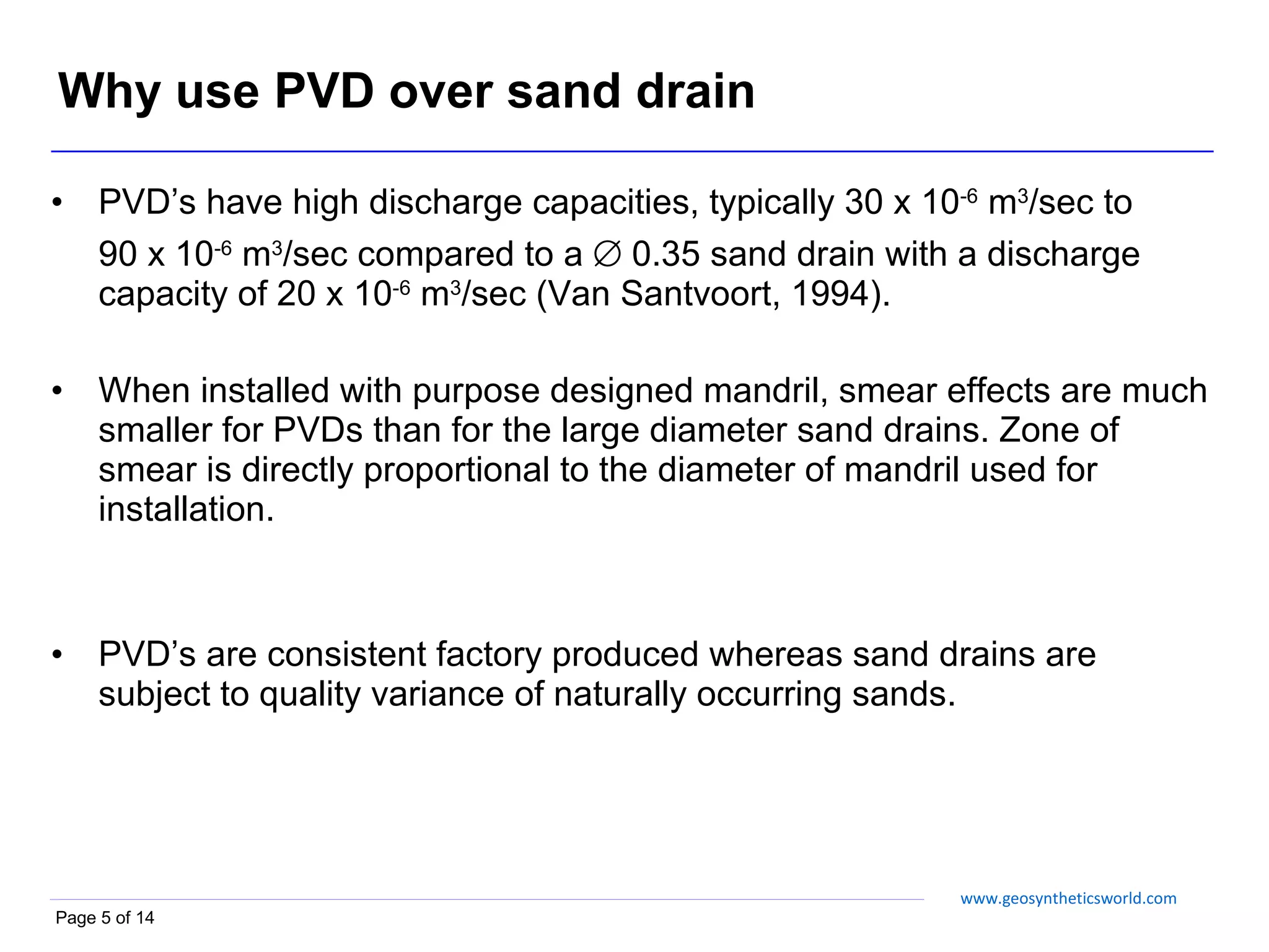 Pvd Soil Consolidation Design | PDF