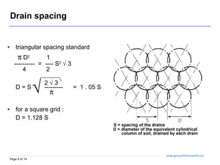 Pvd Soil Consolidation Design | PDF