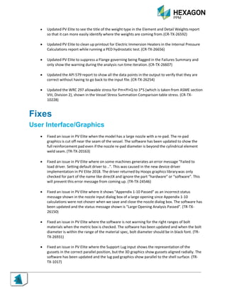 PV Elite 2019 Service Pack 2 (Version 21.00.02.0000). | PDF