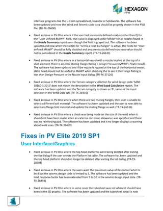 PV Elite 2019 Service Pack 2 (Version 21.00.02.0000). | PDF