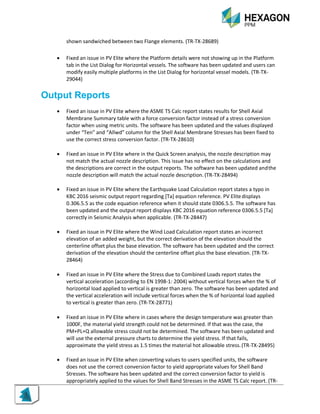 PV Elite 2019 Service Pack 2 (Version 21.00.02.0000). | PDF