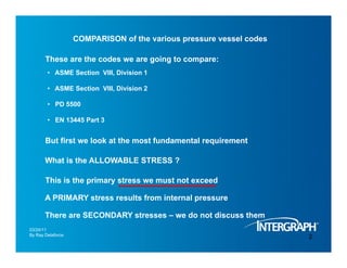 Comparison of Various Pressure Vessel Codes | PDF