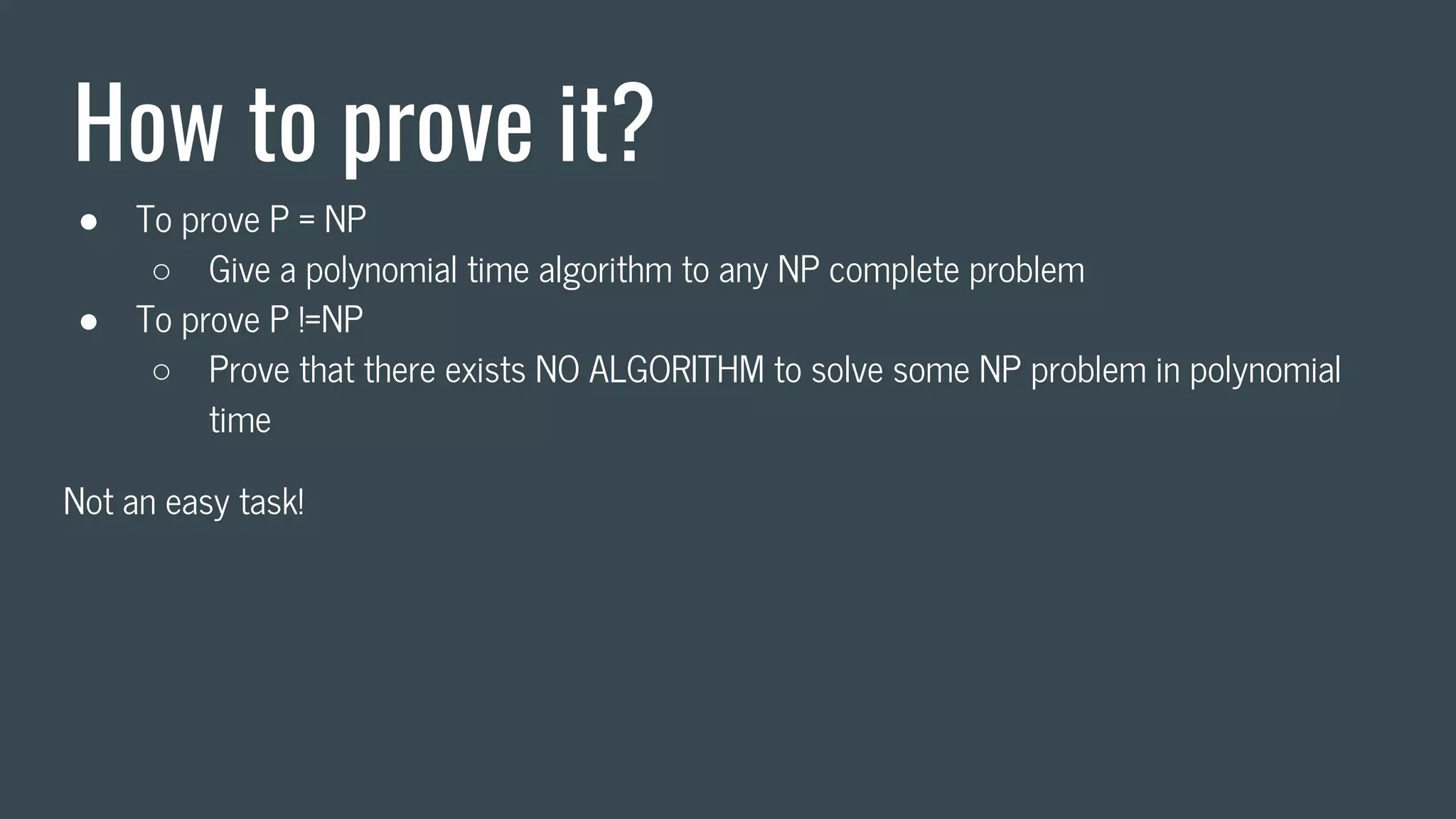 P versus NP | PPT