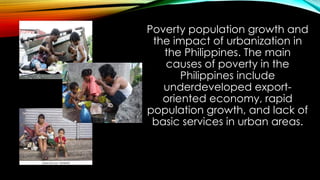 POVERTY IN THE PHILIPPINES MAY ACTION BY THE GOVERNMENT | PPTX
