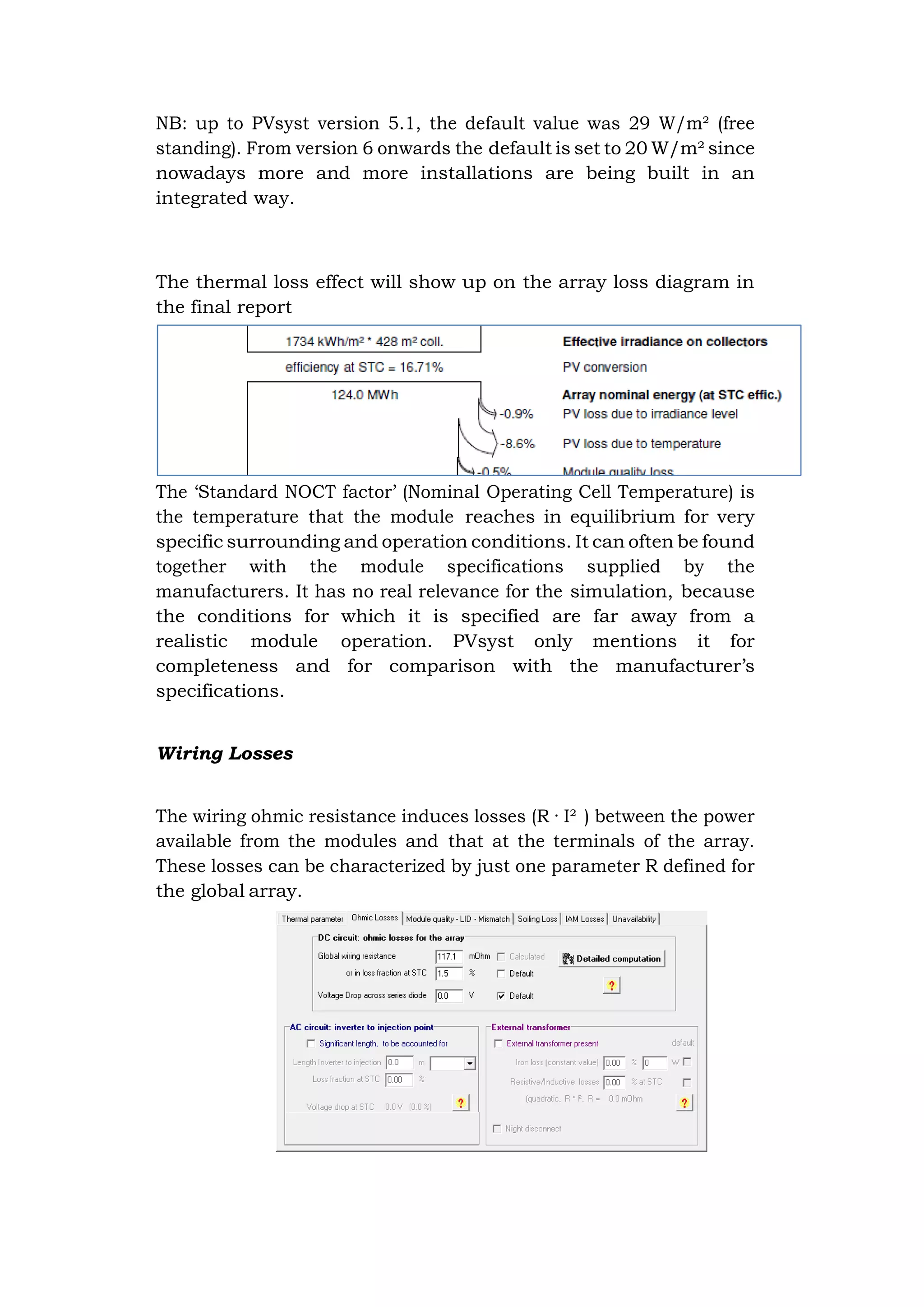 Pv field detailed losses | PDF