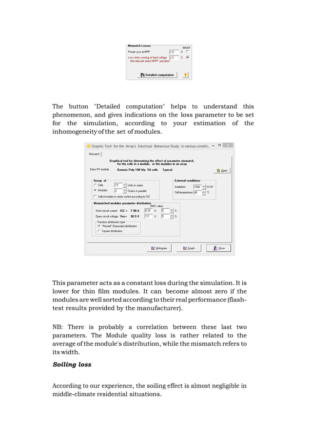 Pv field detailed losses | PDF