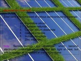 Pv fundamentals by Ecoepicsolar training division | PPT