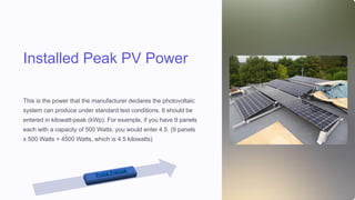 Solar Energy Calculator and Mapping Tool - PVGIS | PDF
