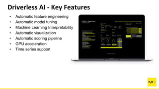 Intro to ML with H2O | PPTX | Computing | Technology & Computing