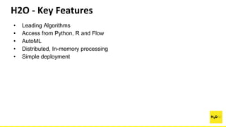 Intro to ML with H2O | PPTX | Computing | Technology & Computing