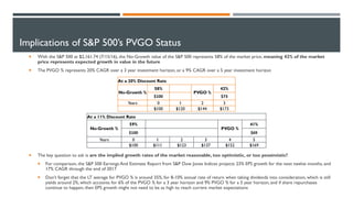 PVGO Thought Process for Equity Valuation | PDF