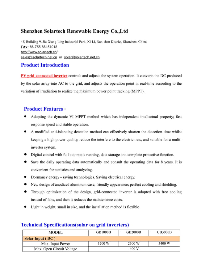 Pv grid connected inverter | PDF Pv grid connected inverter | PDF