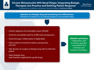 Biologics in CRSwNP: Putting a Paradigm Shift Into Practice | PDF