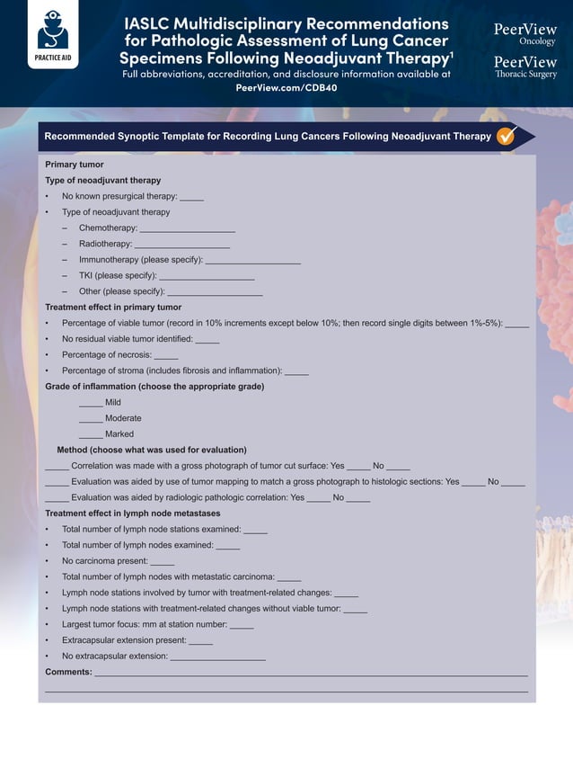 Extending Survival and Setting Our Sights on Cure in Resectable NSCLC ...