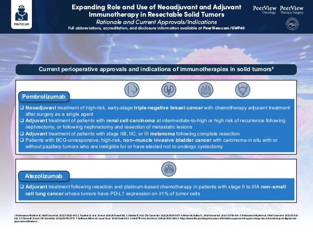 How to Integrate Perioperative Immunotherapy Into Multimodal Treatment ...