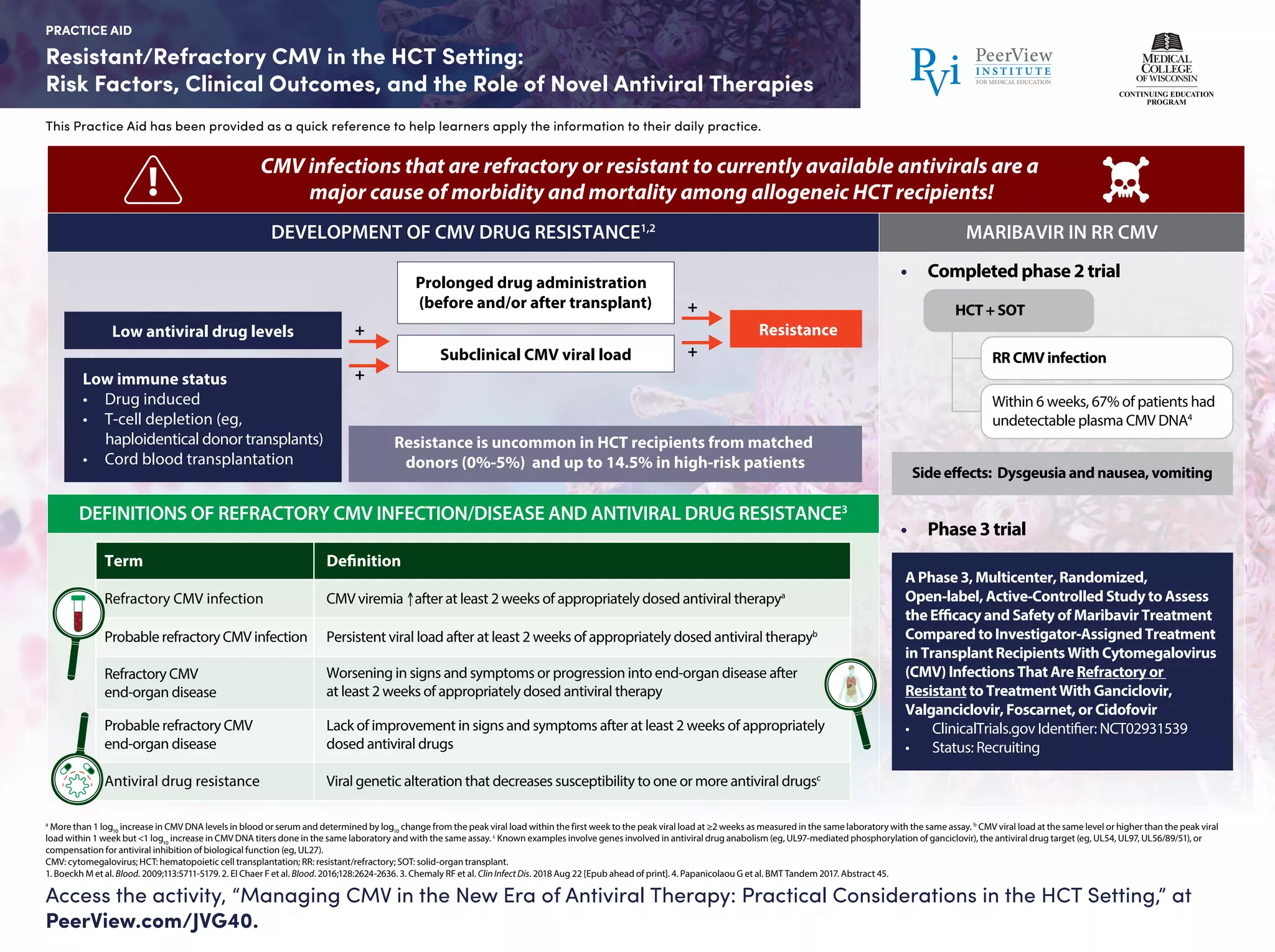 Managing CMV in the New Era of Antiviral Therapy: Practical ...