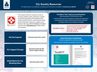 Pushing Therapeutic Boundaries in CLL: The Convergence of Targeted ...