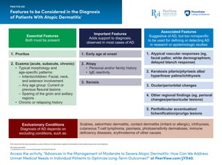 Advances in the Management of Moderate to Severe Atopic Dermatitis: How ...