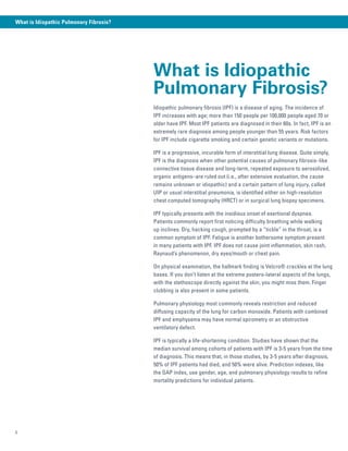 Examining the IPF Patient’s Journey to Diagnosis, Appropriate Therapy ...