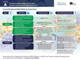 Realizing the Promise of PARP Inhibitors in Solid Tumor Therapy ...