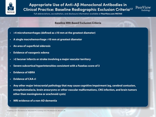 Improving the Recognition and Management of Amyloid-Related Imaging ...