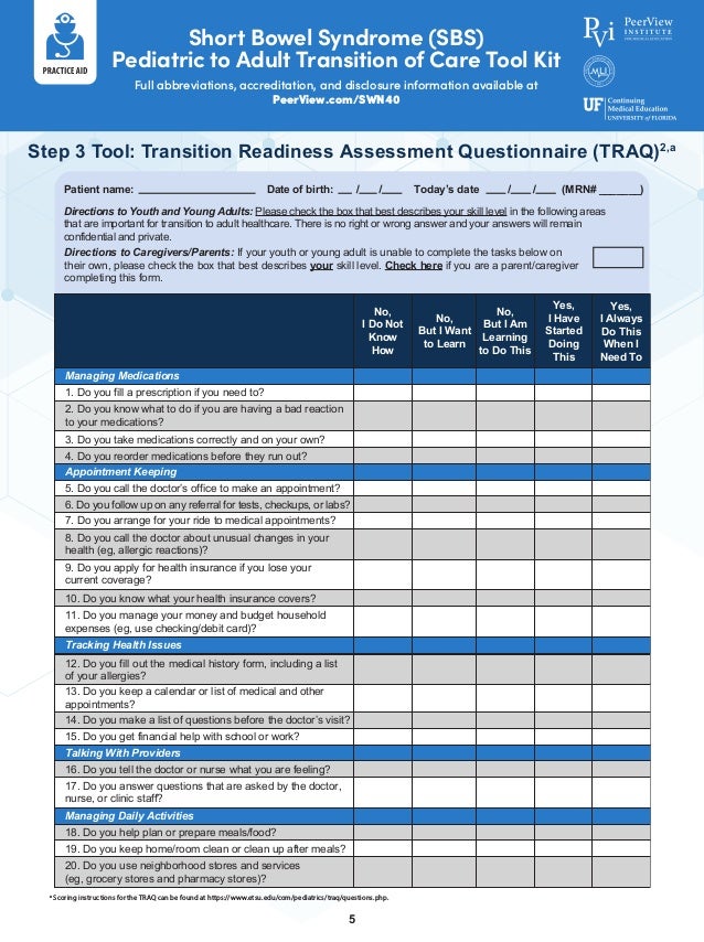 Short Bowel Syndrome IMPACT Initiative: An Initiative to Individualize ...