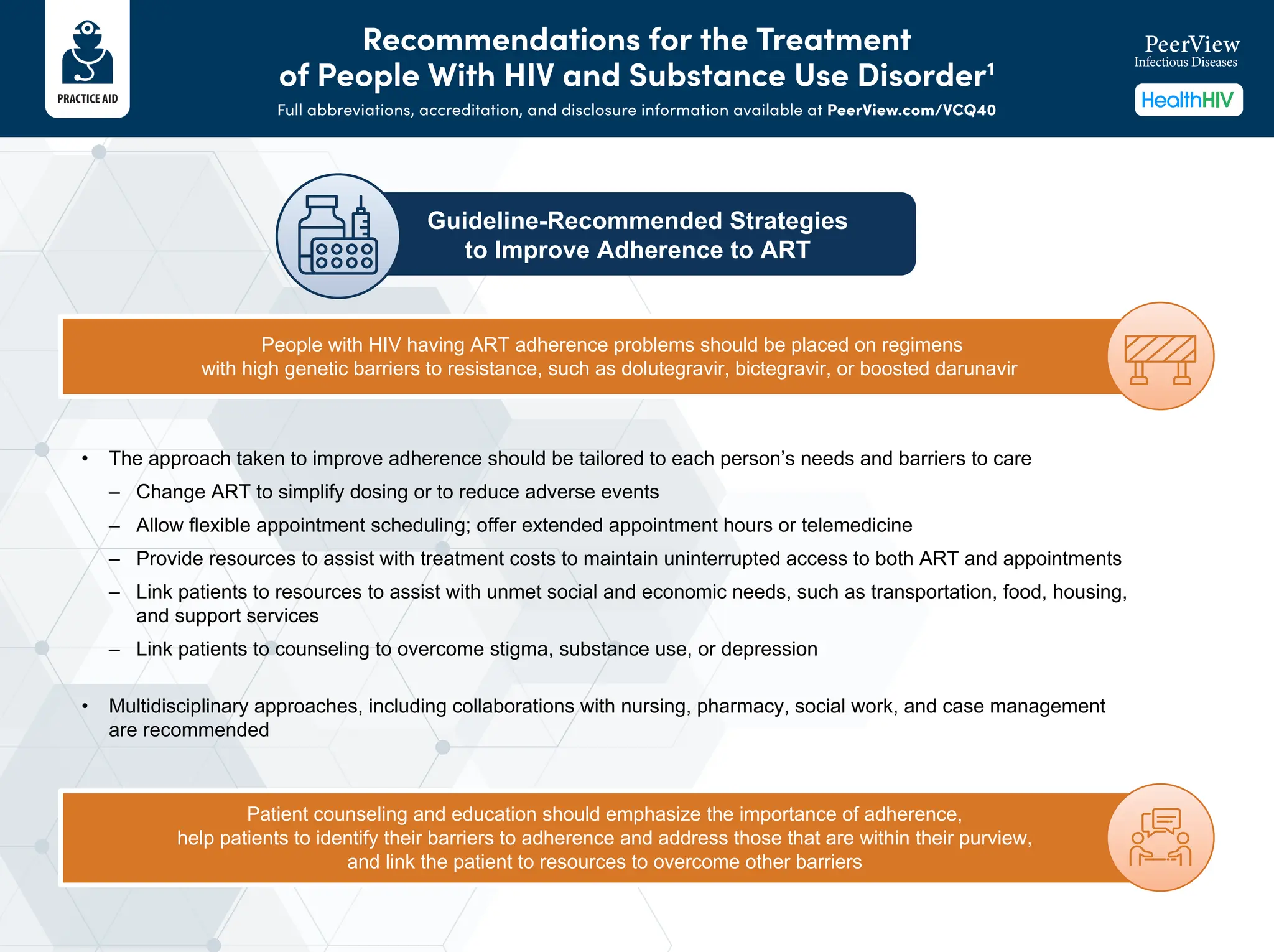 Adapting HIV Treatment for People With Substance Use Disorder | PDF