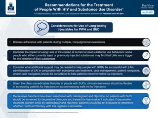 Adapting HIV Treatment for People With Substance Use Disorder | PDF