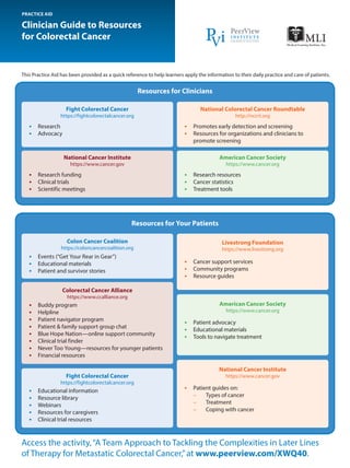 A Team Approach to Tackling the Complexities in Later Lines of Therapy ...